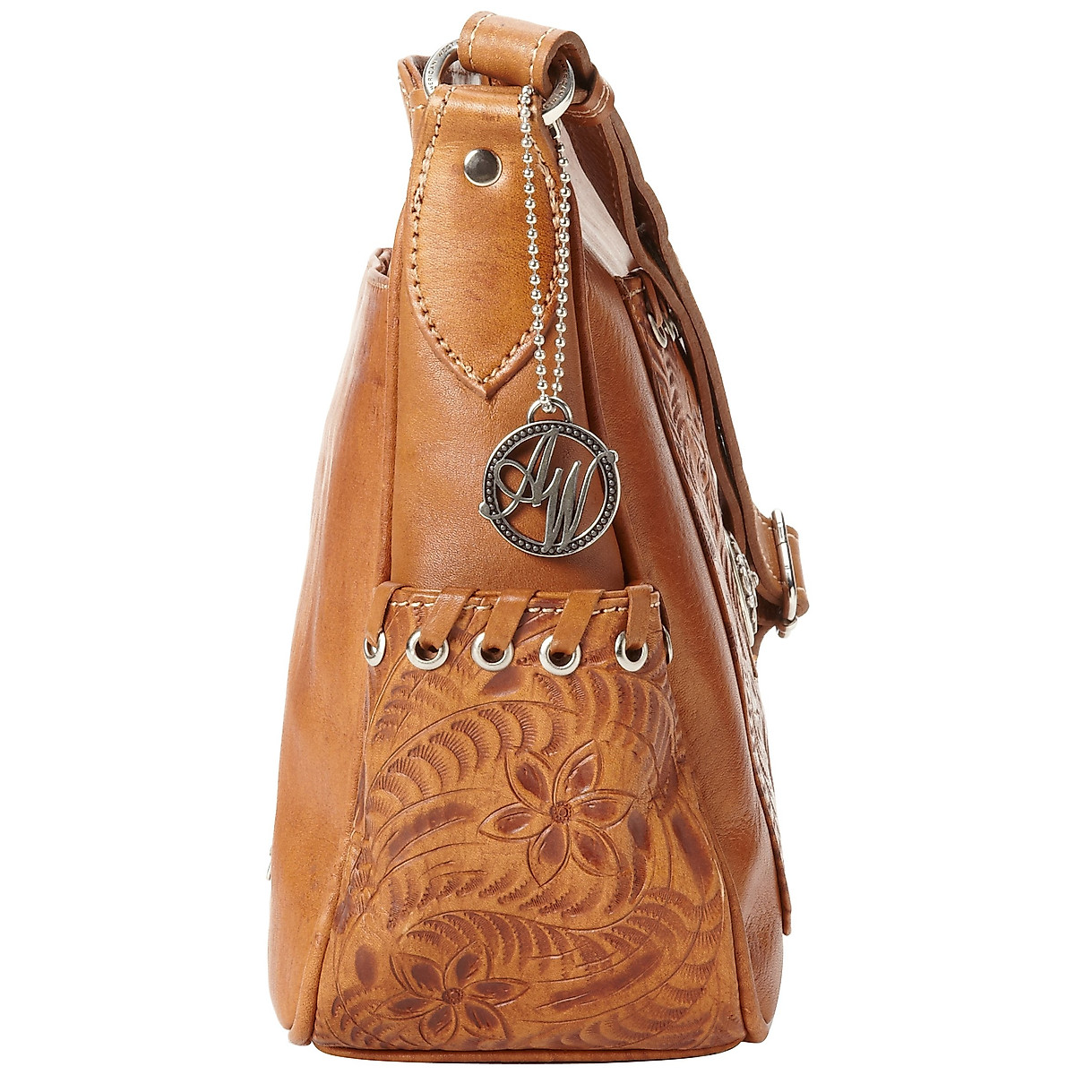 American West Leather Harvest Moon All Access Bag