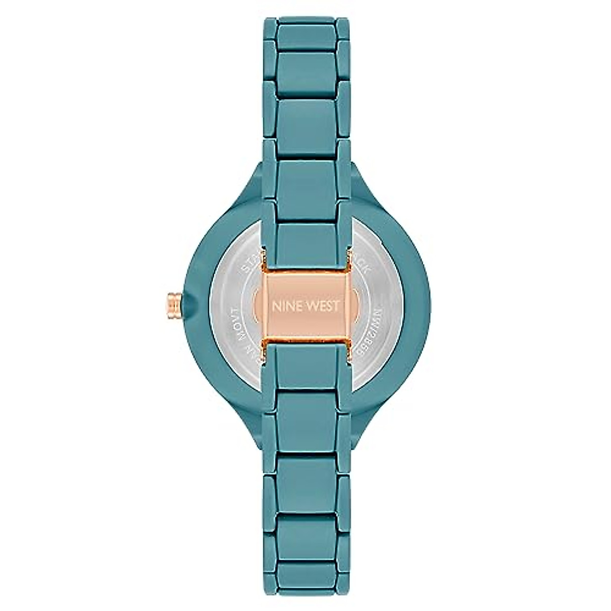 Nine West Women's Rubberized Bracelet Watch, NW/2856