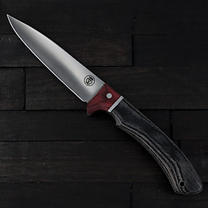 Prince of Scots 4.5 Inch Paring/Utility Knife | Extra-Large Handle | Premium Steel, Multipurpose Straight Edge, Spear Point