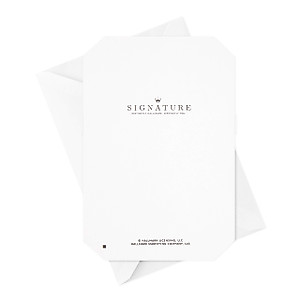 Hallmark Signature Birthday Card (Gold Diamonds)