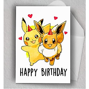 ChuVee Birthday Card | Cute Birthday Card | Kid's Birthday Card | Art | Blank Card