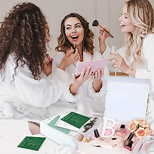 Will You Be My Bridesmaid Cards with Envelopes Flower Greenery Will You Be My Maid of Honor Matron of Honor Handmade Invitations for Bridal Proposal Wedding (8 Set, 16PCS)