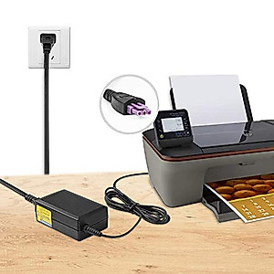 HKY 30V 333mA Adapter for HP 0957-2286 0957-2290 0957-2398 Deskjet 1050 1000 1051 1055 2050 2060 2512 3050 3052 3015A 3052A 3056A 2514 3051A 3511 3512 3055 3515 J110 J410 J510a J611 Printer Power Cord