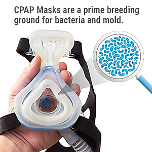 AWOW Scented CPAP Wipes CPAP Mask Cleaner for Daily CPAP/BiPAP Mask Maintenance, 100% Cotton Safe on CPAP Masks, Mildly Scented Citrus Fragrance 62 ct CPAP Mask Wipes (3pk, 186 CPAP Cleaning Wipes)