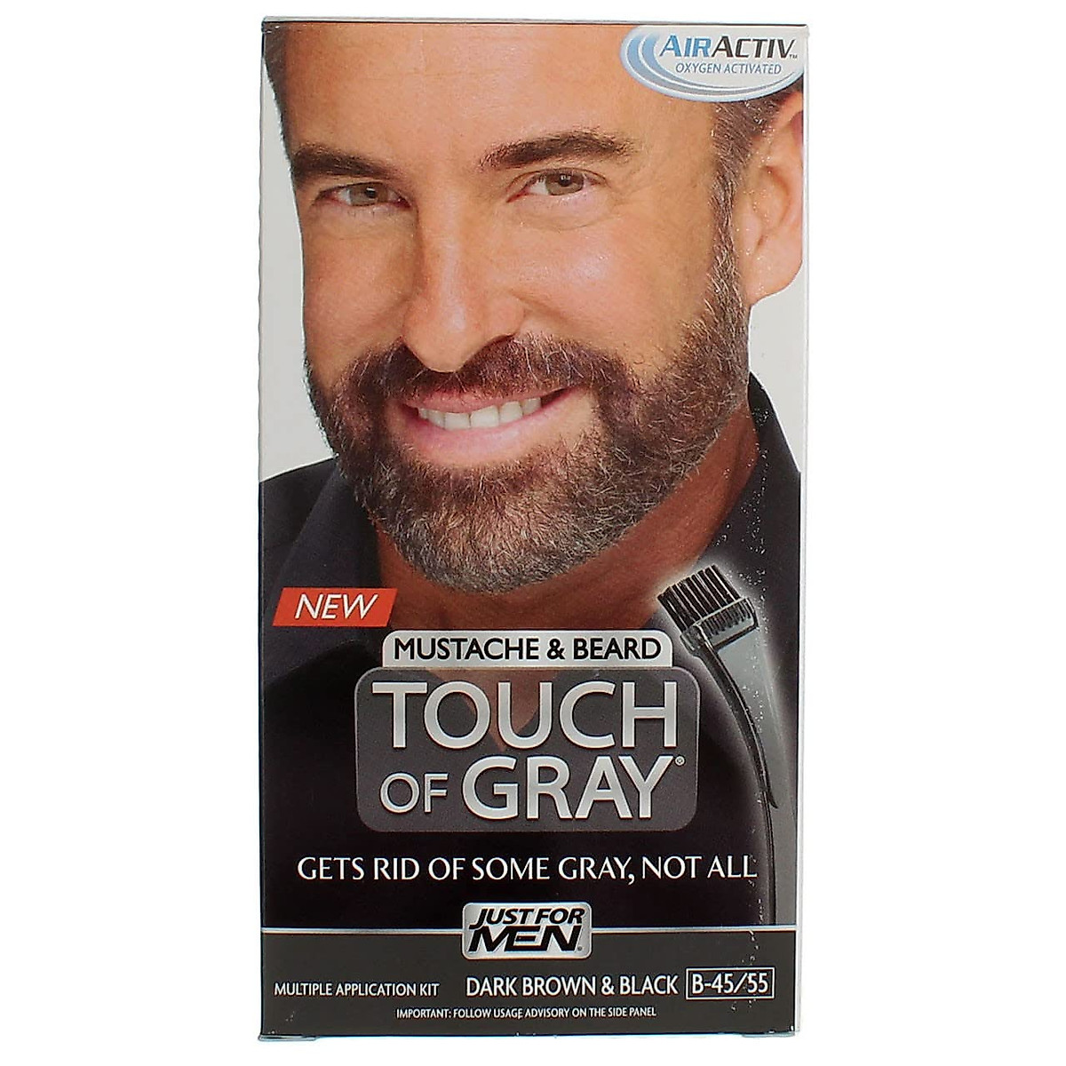 Touch Of Grey Drk Brwn N Size 1ct Touch Of Grey Dark Brown A And Black 1ct