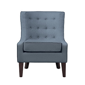 Lifestyle Solutions Moreland Accent Arm Chair, Navy Blue