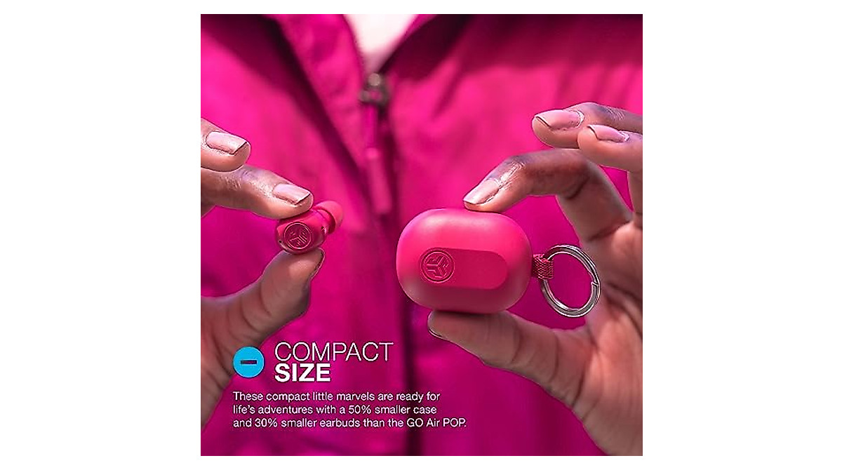 JLab JBuds Mini True Wireless Earbuds Pink | Compact & Powerful