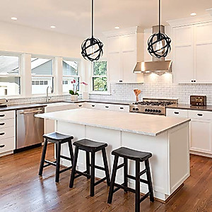 Globe Electric Tatum 1 Pendant Lighting 60876, Dark Bronze with Black Cord