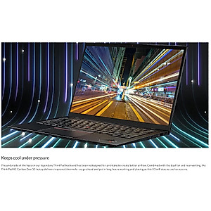 Lenovo Gen 10 ThinkPad X1 Carbon with Intel Core i5-1240P Processor, 14" WUXGA 400nits Anti-Glare Non-Touch Display, 16GB RAM, 512GB SSD, Backlit Keyboard, Fingerprint Reader, and Win11 Pro