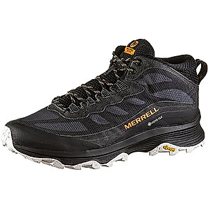 Merrell Men's Walking Hiking Boots, Black/White, 11 AU