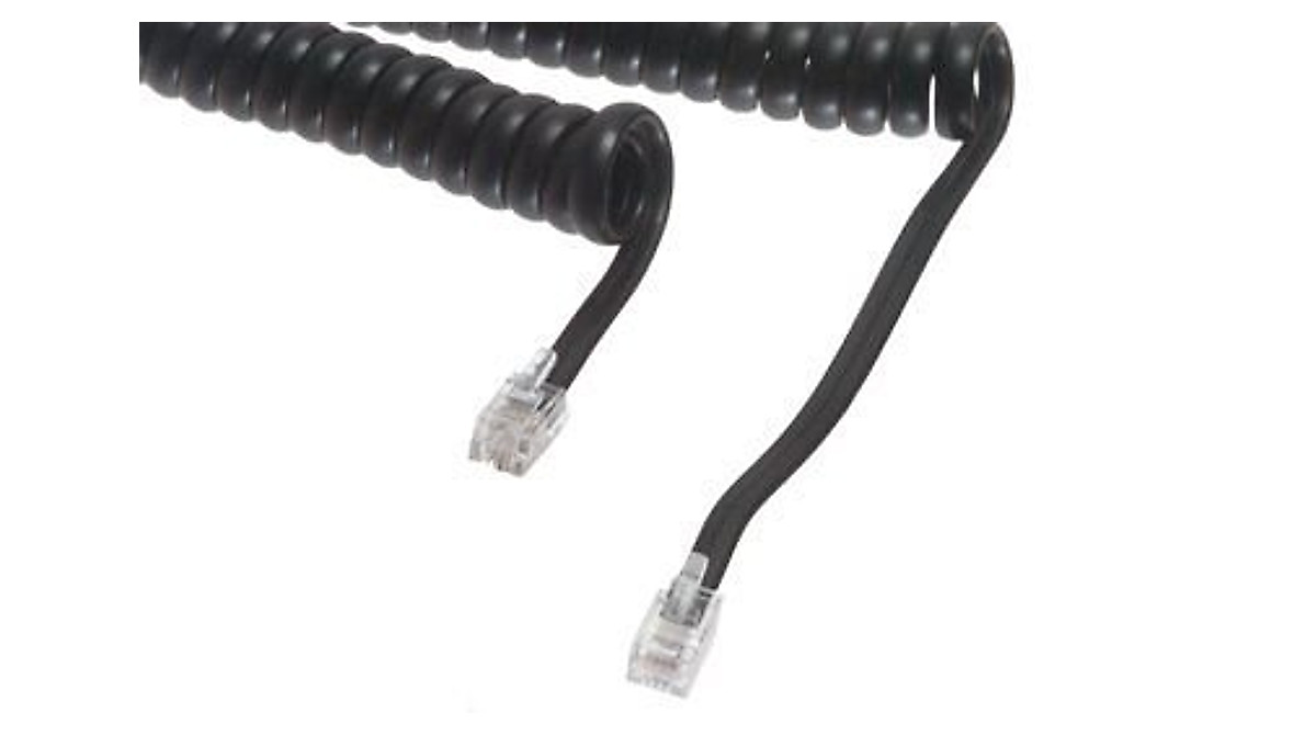 10FT Cisco Phone Cord Handset Curly Cable for 7800/7900 Series