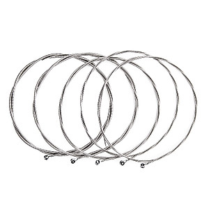 Bass Guitar Strings, Alice Bass String 5 Strings Medium Gauge 45-130 Nickel Alloy Winding String with Nickel-Plated Ball-End for 5 Strings Electric Bass