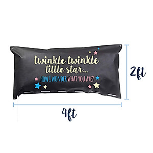 Gender Reveal Balloon Drop Bag | Twinkle, Twinkle Little Star