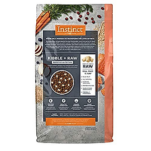Instinct Raw Boost Whole Grain Real Salmon & Brown Rice Recipe Natural Dry Dog Food, 4.5 lb. Bag