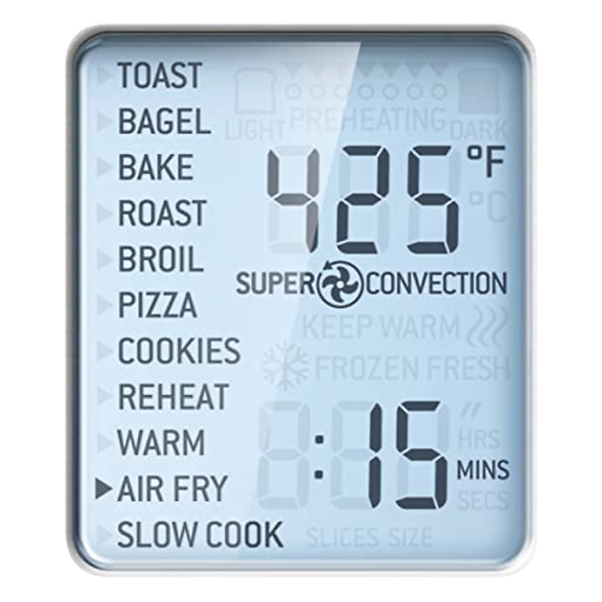 Breville Smart Oven Air Fryer Toaster Oven, Black Truffle, BOV860