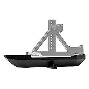 Smittybilt XRC Rear Tire Carrier Bumper (Black) - 76653