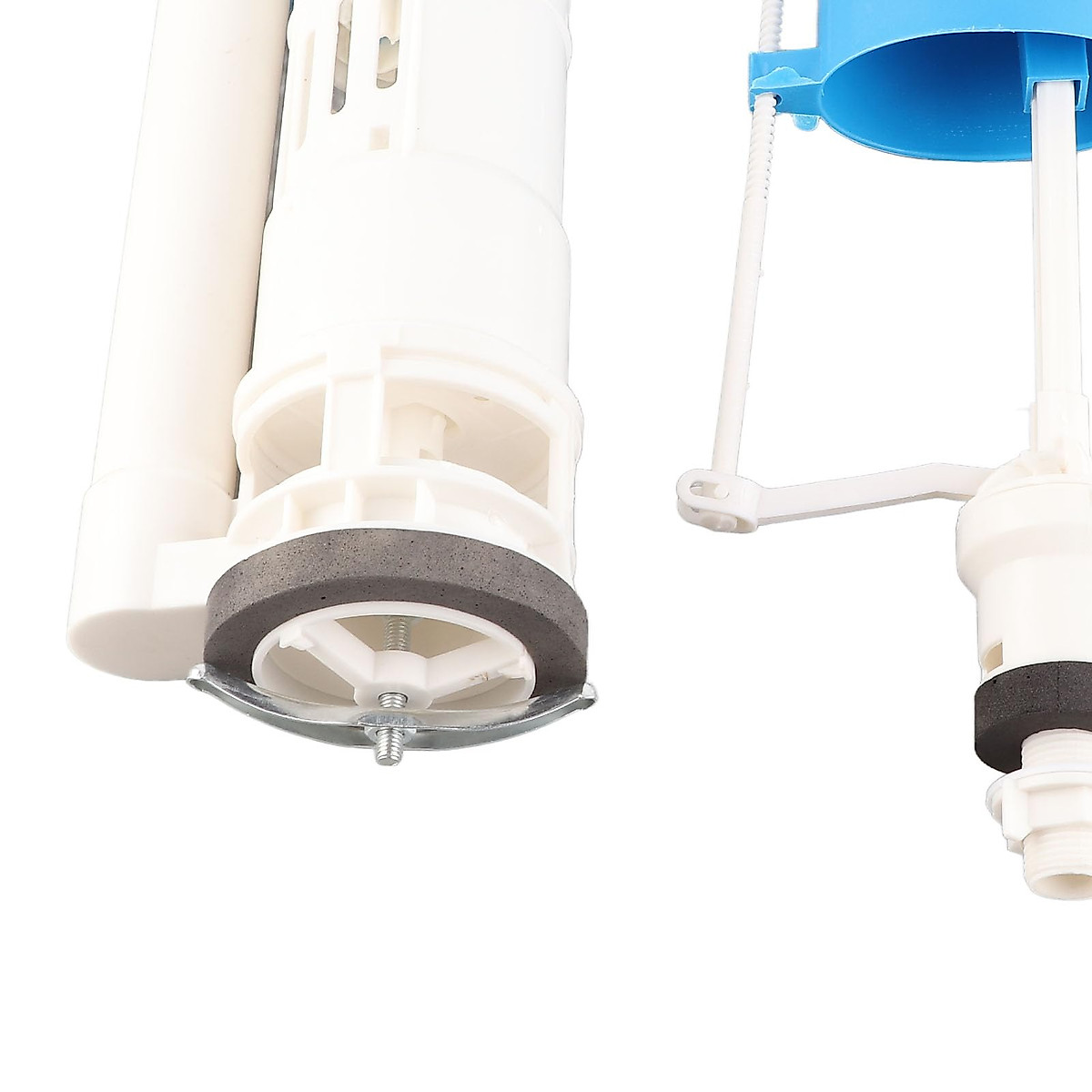 HURRISE Water Saving Toilet Repair Kit Fill with Button ABS Material, Suitable for Toilets with 23-27 Cm Water Depth