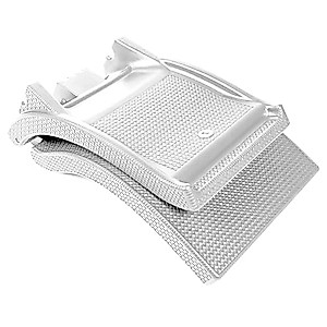 Robelle Premium Poolside Patio Chaise Lounge Chair, White