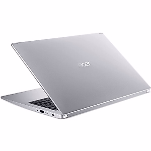 Acer 2023 Newest Aspire 5 15.6 Inch Slim Laptop, AMD Ryzen 5 5500U Hexa-Core Processor, 8GB RAM, 256GB SSD Storage, FHD IPS Display, WiFi 6, Backlit Keyboard, Windows 11 Home, Siver, w/Saz USB Cable