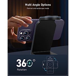 Charging Station for Apple Wireless Charger 3 in 1: 2024 New Aluminum Alloy Magnetic Charger Stand Fast Charging Multiple Devices for AirPods, Apple Watch, iPhone 15 14 13 12 Pro/Pro Max/Plus/Mini