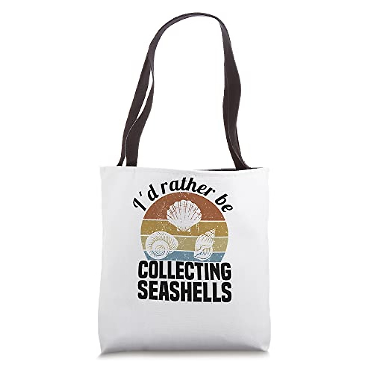Seashell Collector Shelling Beach Collecting Sea Shell Tote Bag