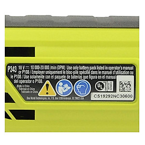 ONE+ 18-Volt Cordless Multi-Tool with 16-Piece Oscillating Multi-Tool Blade Accessory Set - P343 + A241601 (Bulk Packaged)