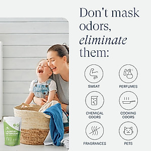 EnviroKlenz Unscented Powder Laundry Detergent, 20 Loads | Removes Odors and Stains | Hypoallergenic and Gentle on Skin | Non-Toxic & Fragrance-Free | Patented Odor Fighting Technology