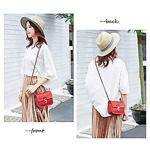 AMHDV Small Crossbody Bags for Kids and Girl (S3-white)