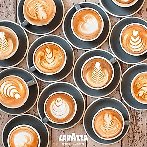 Lavazza Crema E Aroma Whole Bean Coffee Blend, 2.2-Pound Bag , Balanced medium roast with an intense, earthy flavor and long lasting crema, Non-GMO