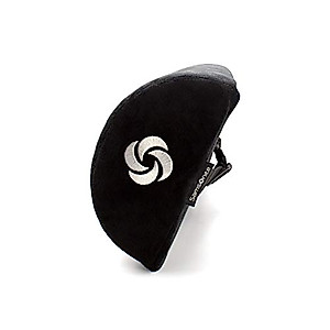 Samsonite - Half Moon Lumbar Support Pillow, Elevates Comfort, 100% Pure Memory Foam, Fits Most Seats