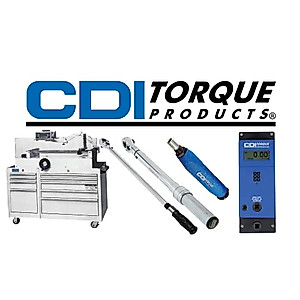 CDI 2503MFRMH Dual Scale Micrometer Adjustable Click Style Torque Wrench with Metal Handle - 1/2-Inch Drive - 30 to 250 ft. lbs. Torque Range