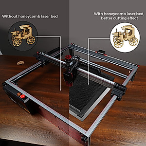 Twotrees Honeycomb Laser Bed 430x400mm Honeycomb Board Table for Laser Cutter Engraver, Honeycomb Working Table for Laser Cutting Engraving, Metal Base Kit for Desktop Protection (16.9” x15.7”)