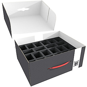 Feldherr Storage Box FSLB150 for 66 Miniatures on 40 mm Base