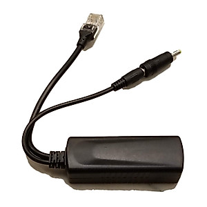 Mount Genie PoE Power Over Ethernet Splitter Adapter 15W Output for Voice Assistants (1-Pack)