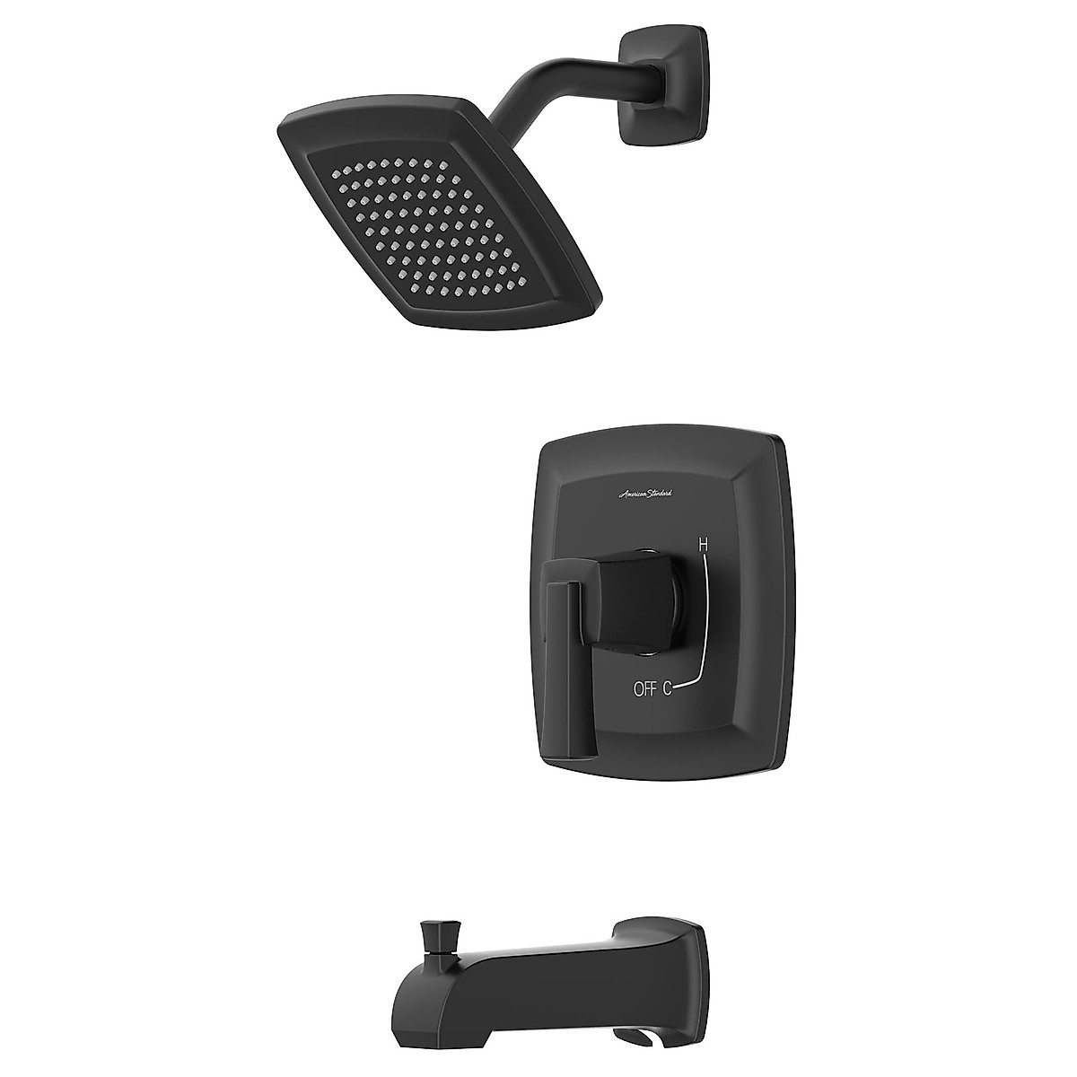 American Standard TU353508.295 Townsend Bathtub Faucet and Shower Trim Kit with Water Saving Shower Head and Cartridge 1.75 GPM, Brushed Nickel