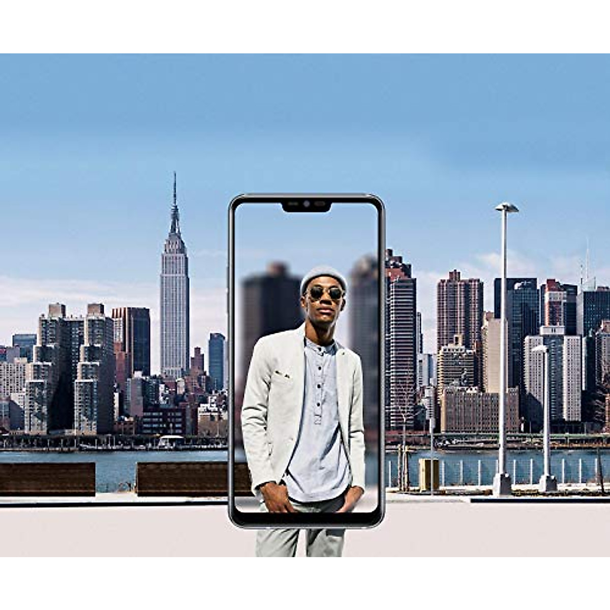 LG G7 ThinQ | 64GB, 4GB RAM | 6.1" QHD+ FullVision display | Snapdragon 845 | Android 9.0 Pie | Dual 16MP Rear Camera | RASPBERRY ROSE | T-Mobile Unlocked