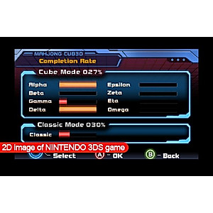 Mahjong CUB3D - Nintendo 3DS