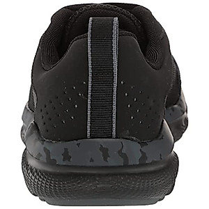 Under Armour Men's Charged Assert 9 Camo Sneaker, Black (001)/Black, 9.5