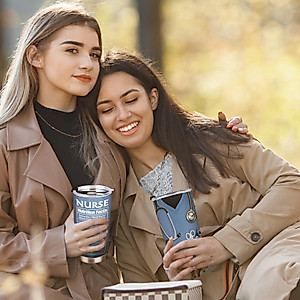 Shqiueos Nurse Gifts for Women Men - 20 Oz Nurse Tumbler Cup, Nurse Practitioner Gifts, Nurses Week Gifts, Christmas Gifts for Nicu Nurse, School Nurse, Nurse Appreciation Gifts Coffee Cup