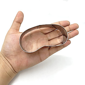 LILIAO Party Mask Cookie Cutter - 3.7 x 1.8 inches - Birthday Biscuit Fondant Sandwich Bread Mold Cutters - Stainless Steel - by Janka