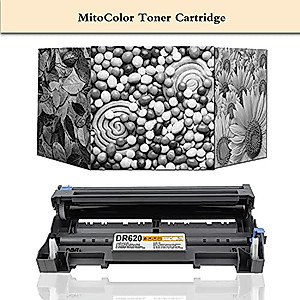 1-Pack Black DR620 DR-620 Drum Compatible Drum Unit Replacement for Brother HL-5240 HL-5250DNT HL-5270DN HL-5250DN HL-5350DN MFC-8370 MFC-8460N MFC-8670DN DCP-8060 DCP-8065DN Drum Unit Printer