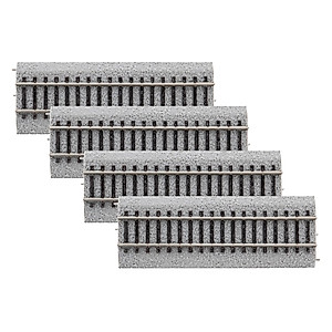 Lionel HO Gauge Track, 5" Straight MagneLock, 4-Pack
