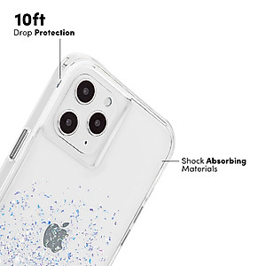 Case-Mate - TWINKLE OMBRE - Case for iPhone 12 Pro Max (5G) - 10 ft Drop Protection - 6.7 Inch - Stardust