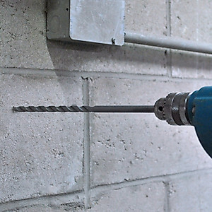 IVY Classic 10340 5/8 x 12-Inch Premium Carbide Masonry Drill Bit, 3/8-Inch Reduced Shank, 1/Card