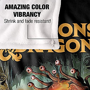 Dungeons and Dragons Beholder Strike Silky Touch Super Soft Throw Blanket 36" x 58"