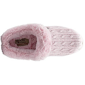 Skechers BOBS from Women's Keepsakes Ice Angel Slipper, Light Pink, 9 M US