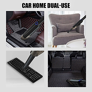 Covoi Cordless Handheld Car Vacuum Cleaner 8000PA High Power Strong Suction Rechargeable Washable Handheld Vacuum Cleaners for Home/Car/Office/Pet Hair/Carpet Cleaning