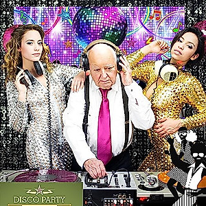 70s Disco Party Backdrop Disco Party Decorations Disco Backdrop Disco Ball Backdrop Disco Wall Backdrop Retro Photography Photo Booth Background for Disco Birthday Party Supplies 59x39in (Colorful 1)