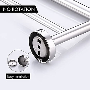 KES 23.6-Inch Double Towel Bar SUS304 Stainless Steel Bathroom Kitchen Towel Holder Dual Towel Rail Rustproof Wall Mount Polished Finish, A2001S60