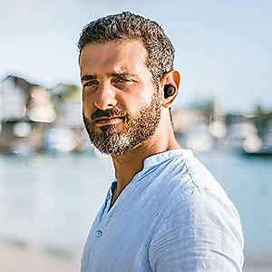 Nuheara IQbuds 2 MAX Hearing Amplifier with Personalization via IQbuds™ App, 7 Preset Programs, Bluetooth, Rechargeable, Active Noise Cancellation, 1 Pair of Earbuds